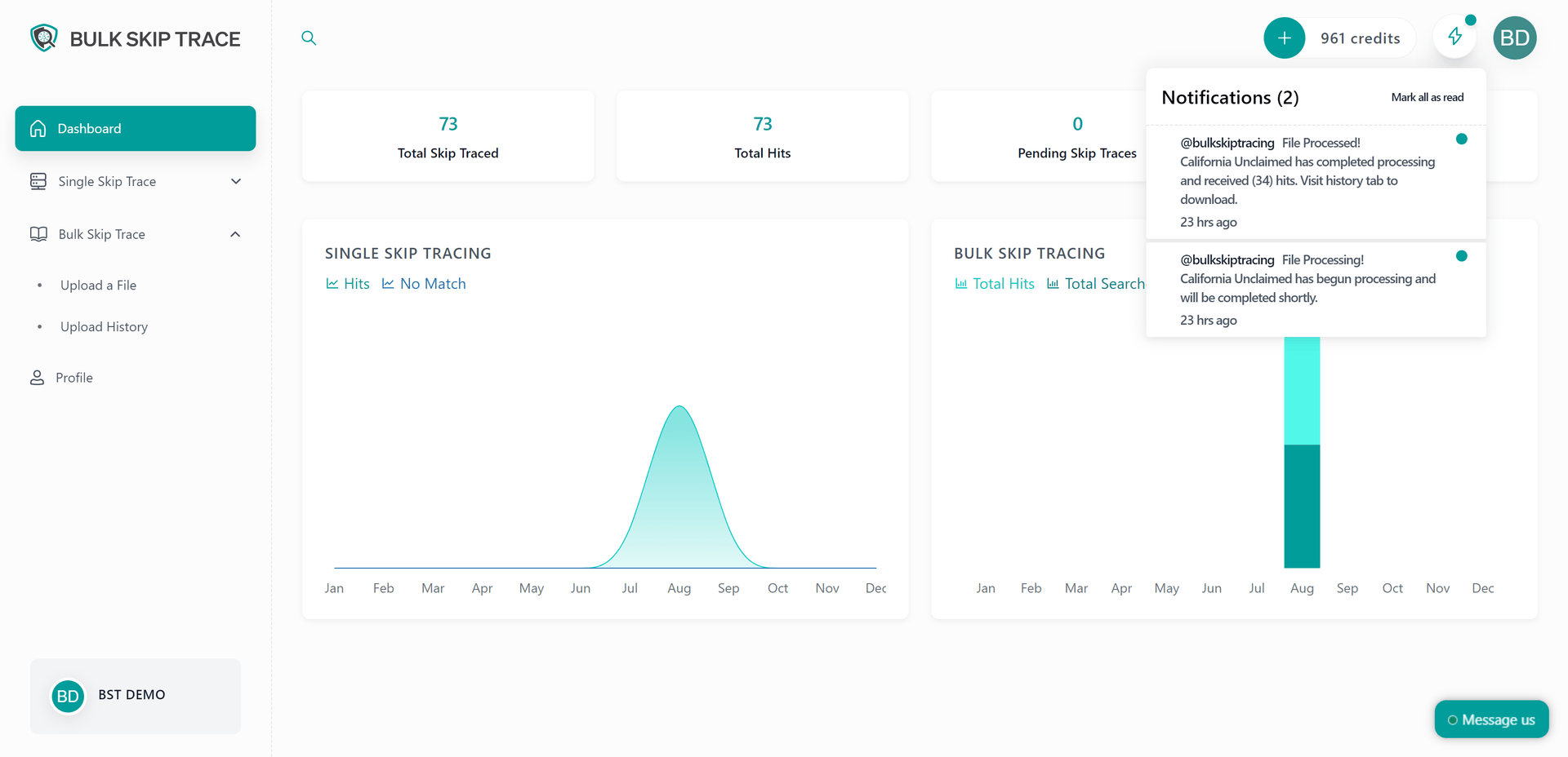 Bulk Skip Trace - No Subscription Skip Tracing Solution for Real Estate ...
